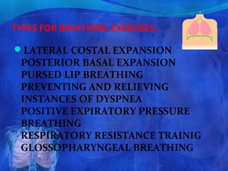 Diaphragm retraining & breathing exercises [recovered] | PPT