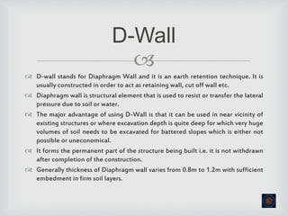 Diaphragm Wall | PPT