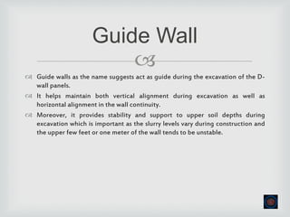 Diaphragm Wall | PPT