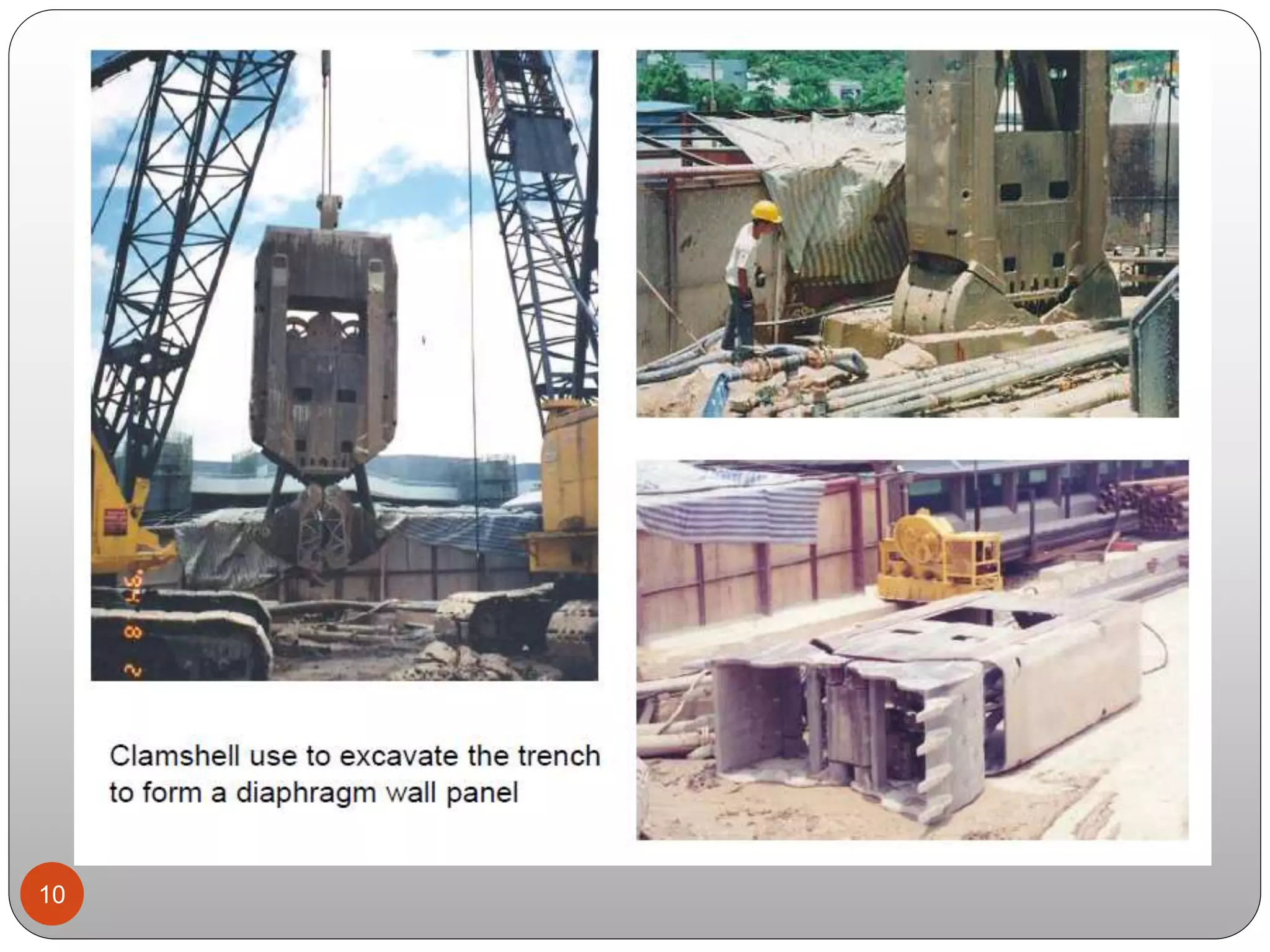 Diaphragm wall construction | PPTX
