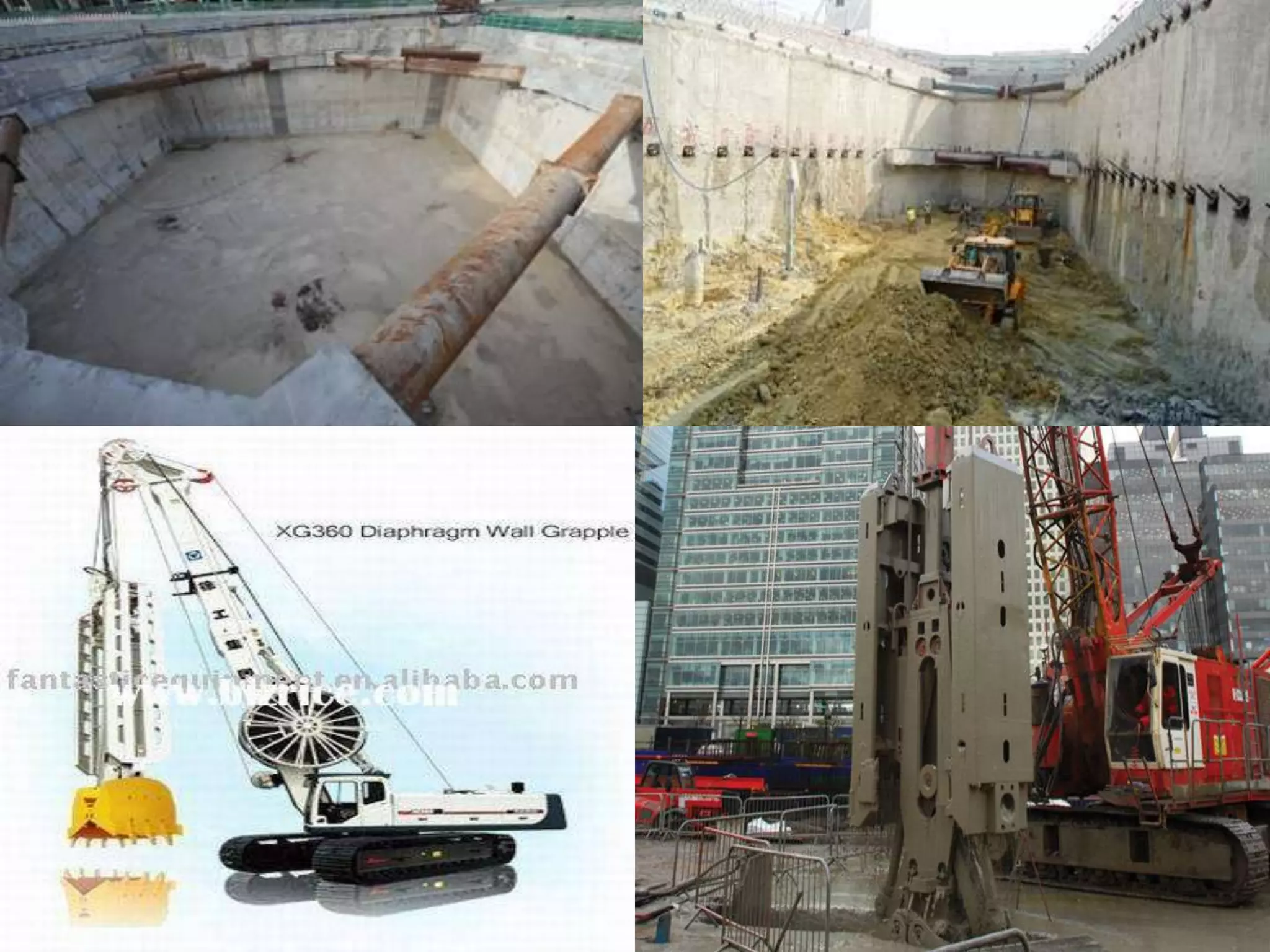 Diaphragm wall: Construction and Design | PPTX