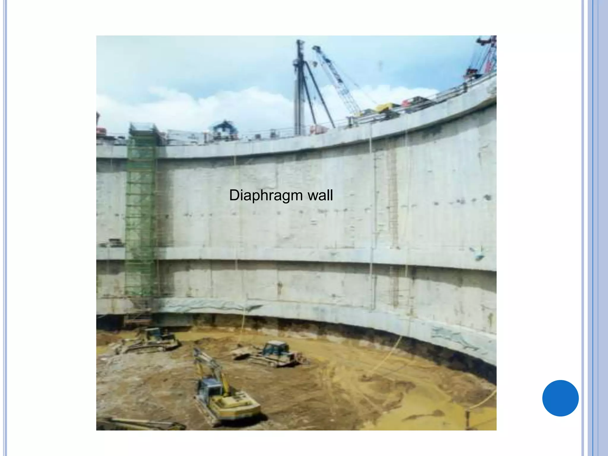Diaphragm walls | PPTX