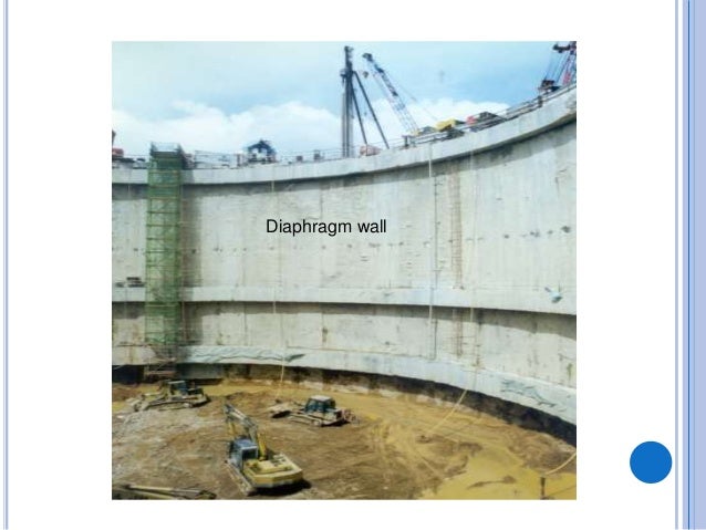 Diaphragm walls