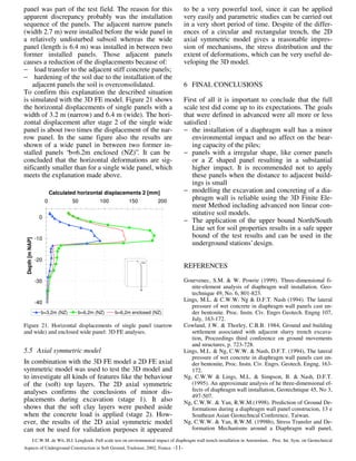 Diaphragmwall test | PDF