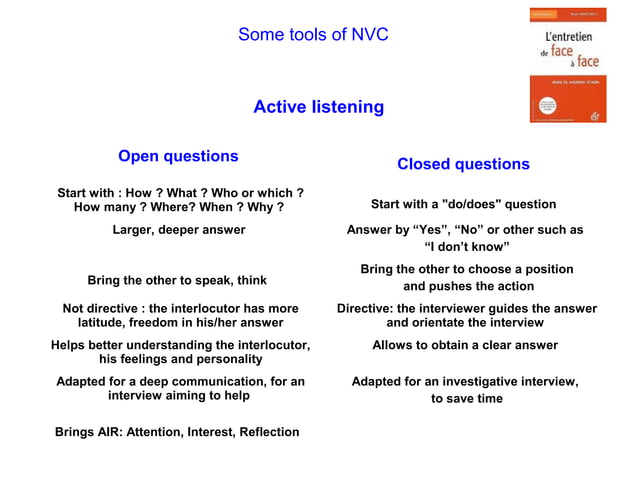 Nonviolent communication and mediation | PPT
