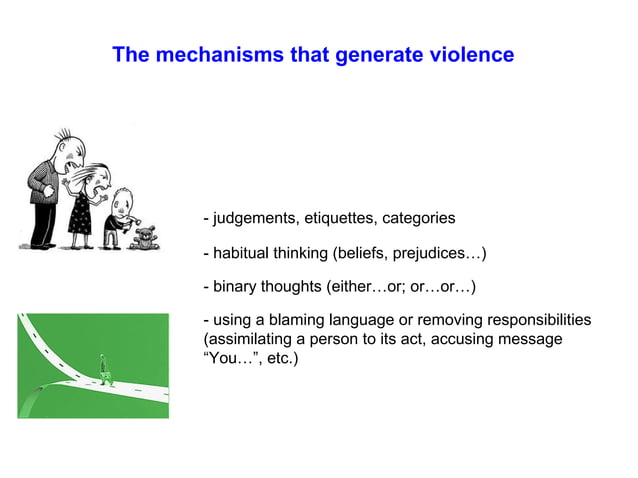 Nonviolent communication and mediation | PPT