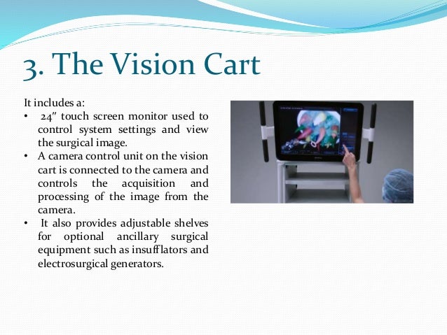 da Vinci surgical system presentation