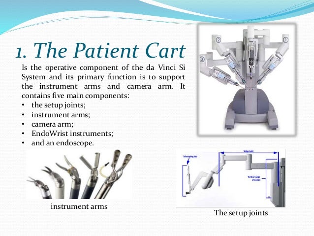 da Vinci surgical system presentation