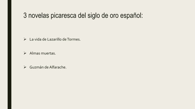 lenguaje siglo de oro español | PPT