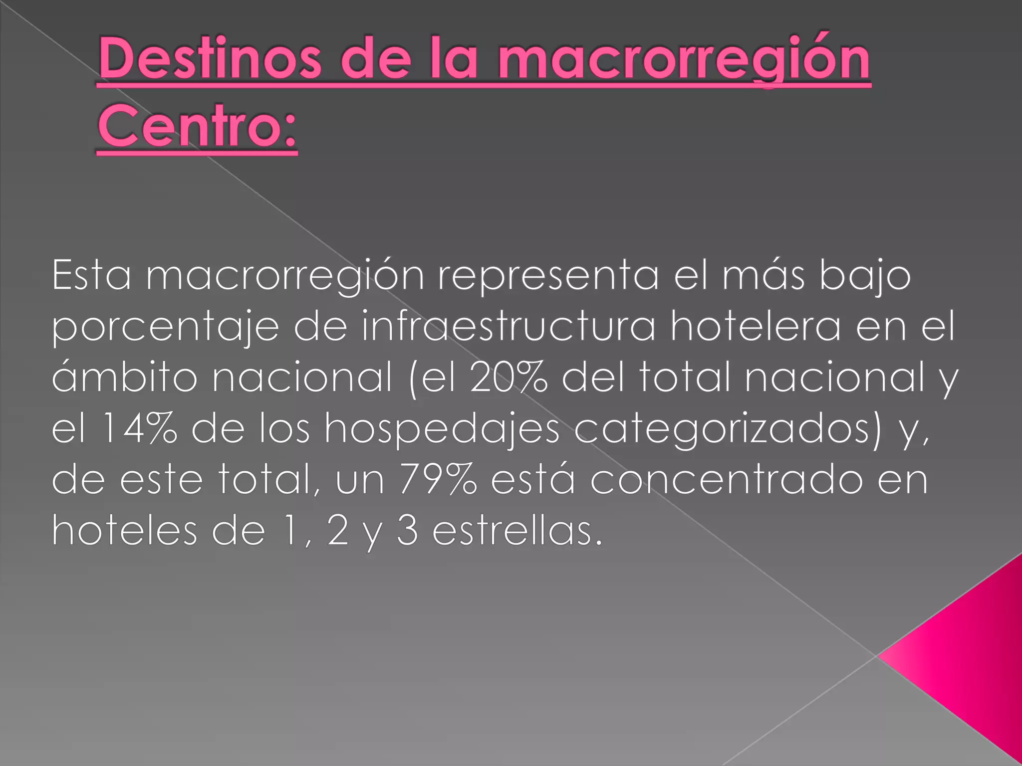 Diapo de planta turistica | PPT
