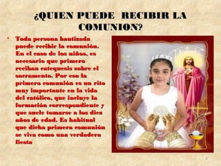Diapo de primera comunion | PPT
