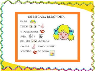 Diapo partes de la cara | PPTX