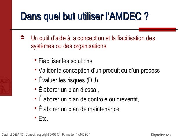 AMDEC produit et process