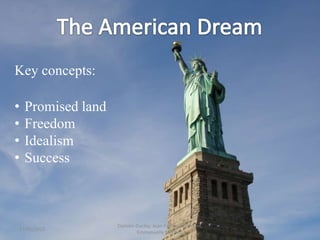 Diaporama the american dream | PPTX