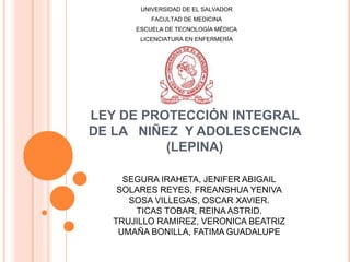 ley lepina en el salvador | PPTX