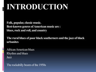 the american music | PPT