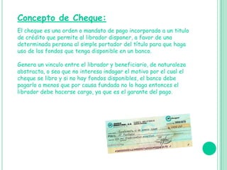El Cheque | PPTX