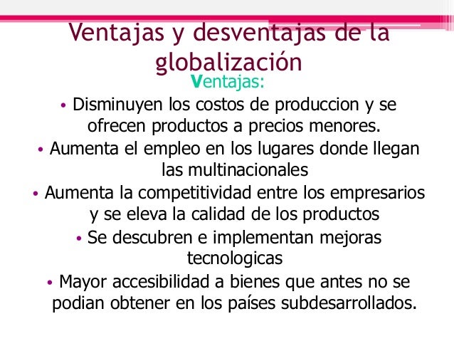 Ventajas Y Desventajas De La Globalizacion Diferenciando Images Ventajas Y Desventajas De La Globalizacion Diferenciando Images