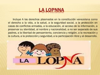 LAMINAS DE LOPNNA 5 AÑO PRESENTACION GLEDYMAR | PDF