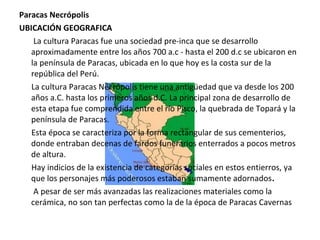 Diapositiva cultura-paracas | PPT