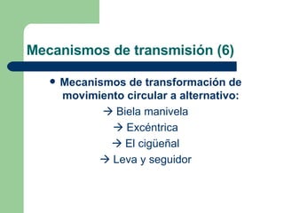 Diapositiva de los mecanismos | PPT