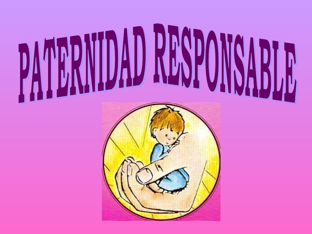 Diapositiva paternidad responsable