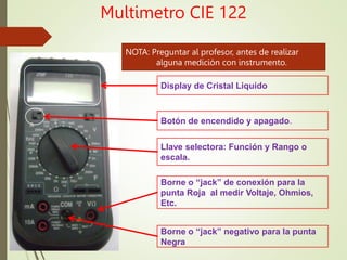 El multimetro Digital | PPTX