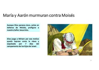 Números 12 María y Aarón murmuran contra Moisés | PDF