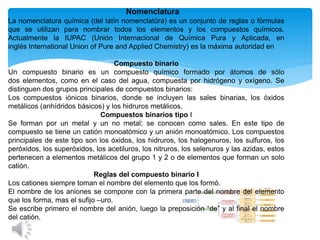 atomos y especies quimicas | PPTX