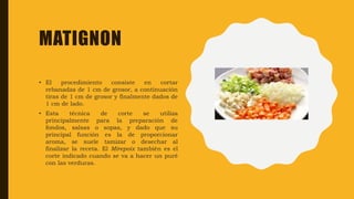 Diapositiva cortes de frutas y vegetales | PPTX