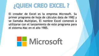 Diapositiva de excel | PPTX