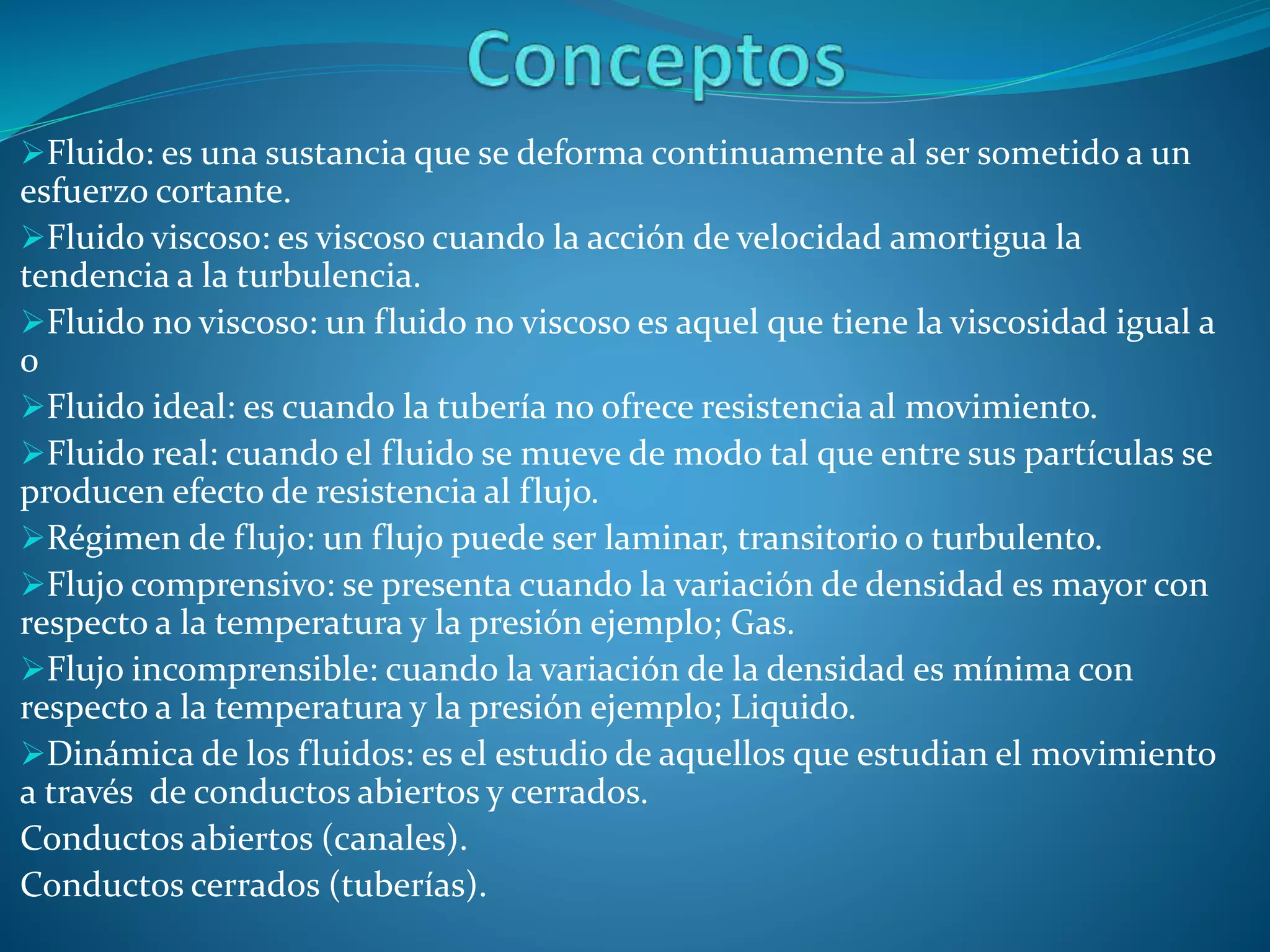 Diapositiva de flujo a presion en tuberias | PPTX