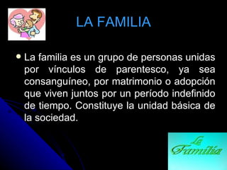 Diapositiva de la familia | PPT