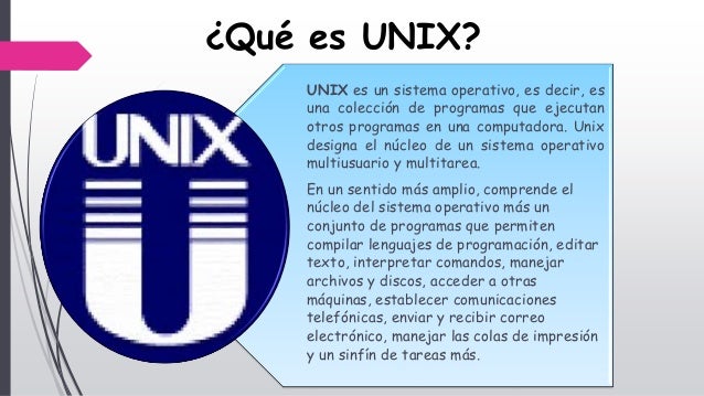 Unix: Definición Y Características – ZCIKEO