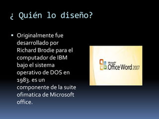 Diapositiva de word | PPTX