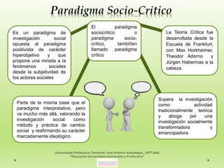 Unidad IV: Paradigmas Científicos | PPTX