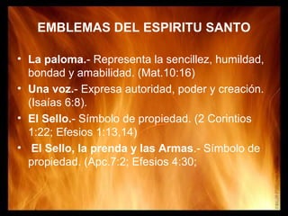 Espíritu Santo | PPT