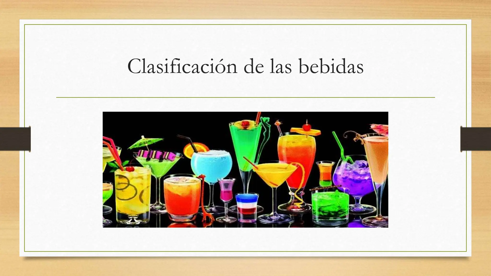 bebidas y cristaleria, etiqueta y protocolo | PPTX