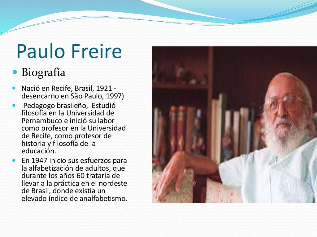Biografia Resumida Paulo Freire - RETOEDU