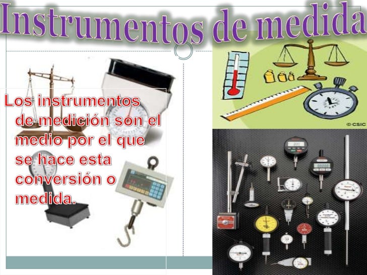 Diapositiva instrumentos de medida