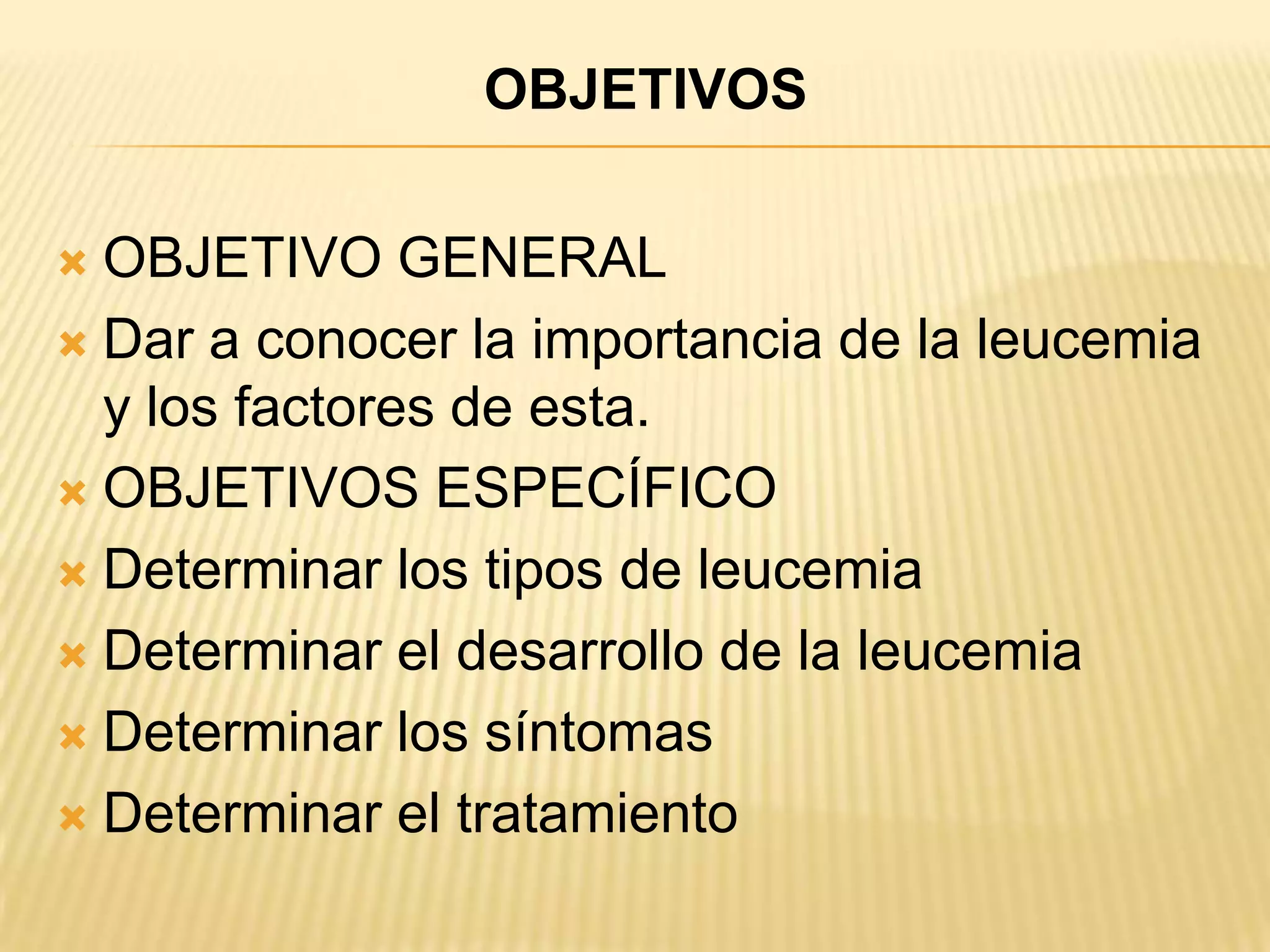 Diapositiva leucemia | PPTX