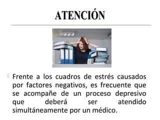 Diapositiva manejo del estres laboral | PPT