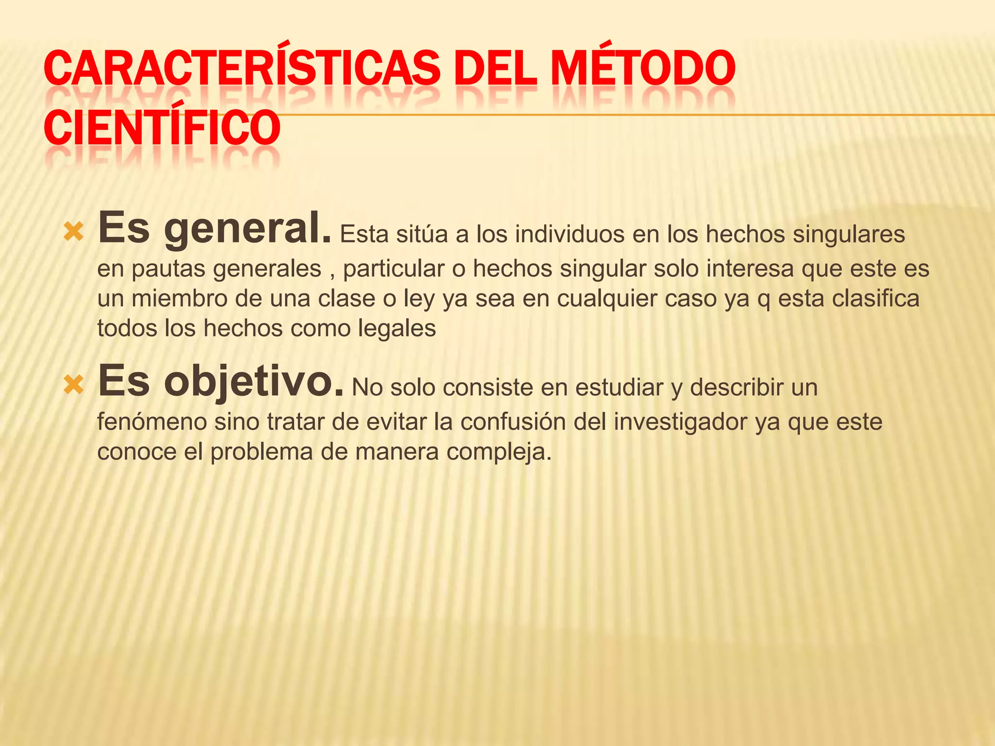 Diapositiva metodo cientifico | PPTX