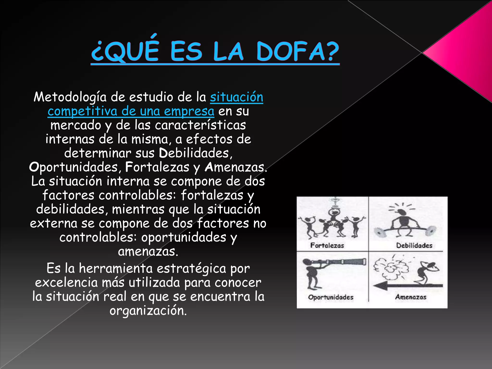 MATRIZ DOFA | PPTX
