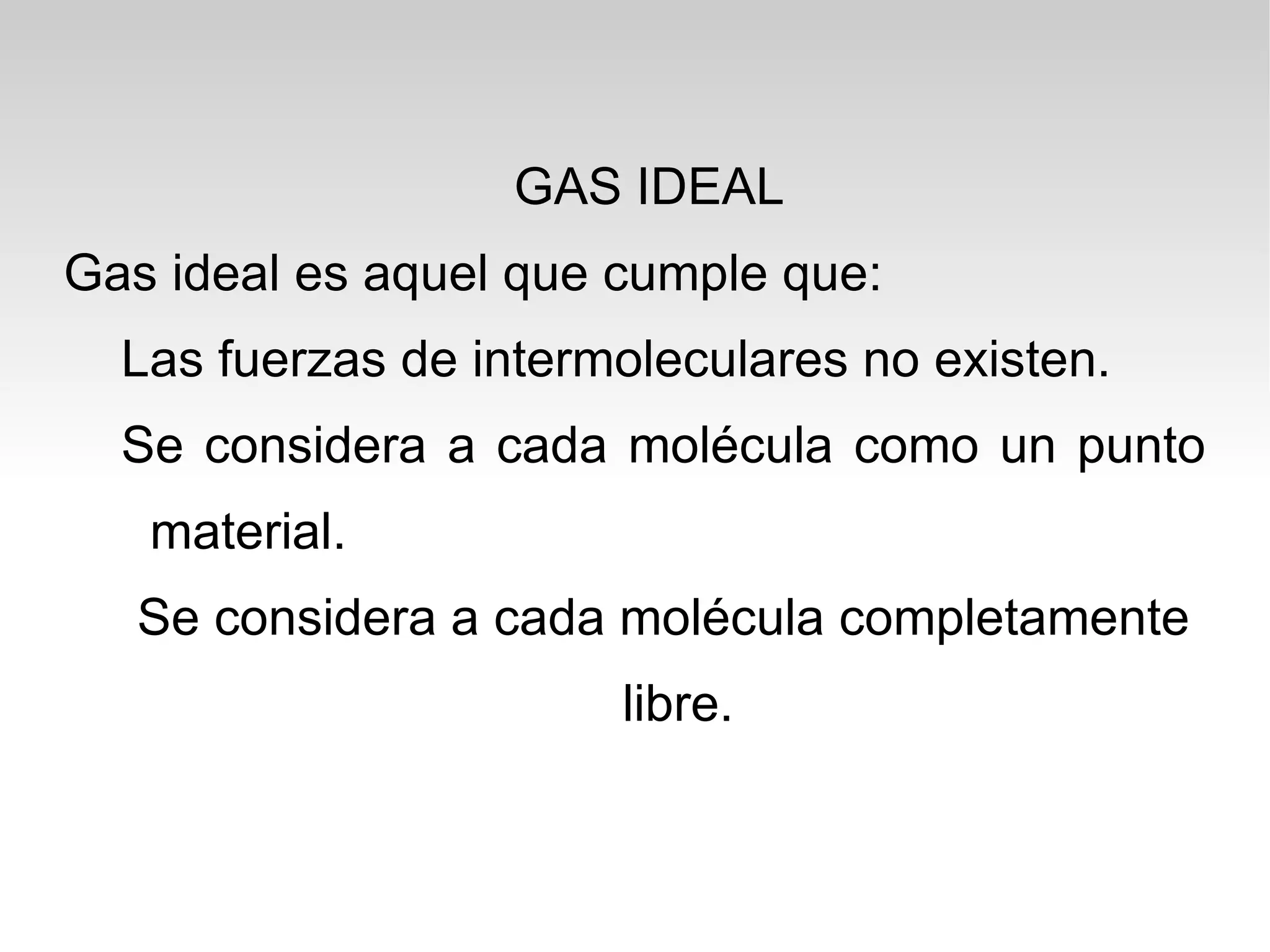 gases ideales | ODP