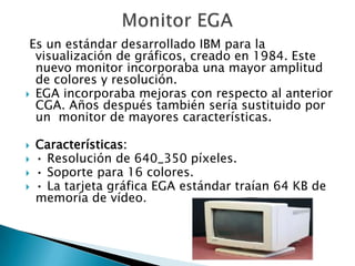 Tipos de Monitores | PPTX
