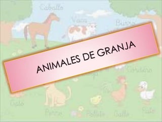 animales de granja | PPTX