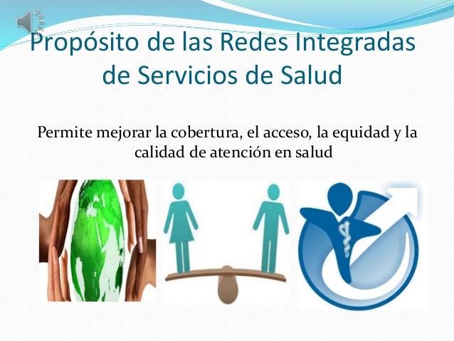 Tema Redes Integradas De Servicios De Salud