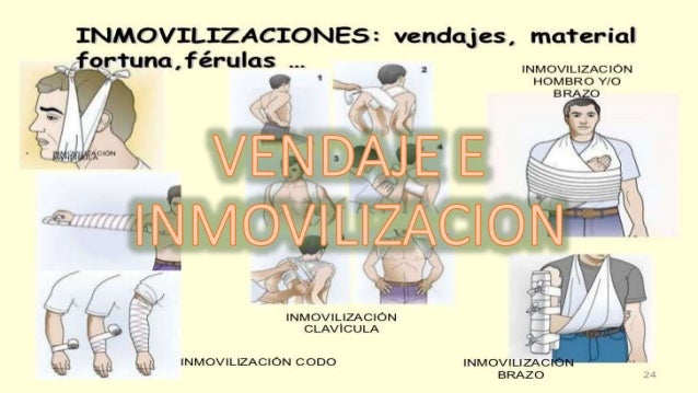 VENDAJE E INMOVILIZACION