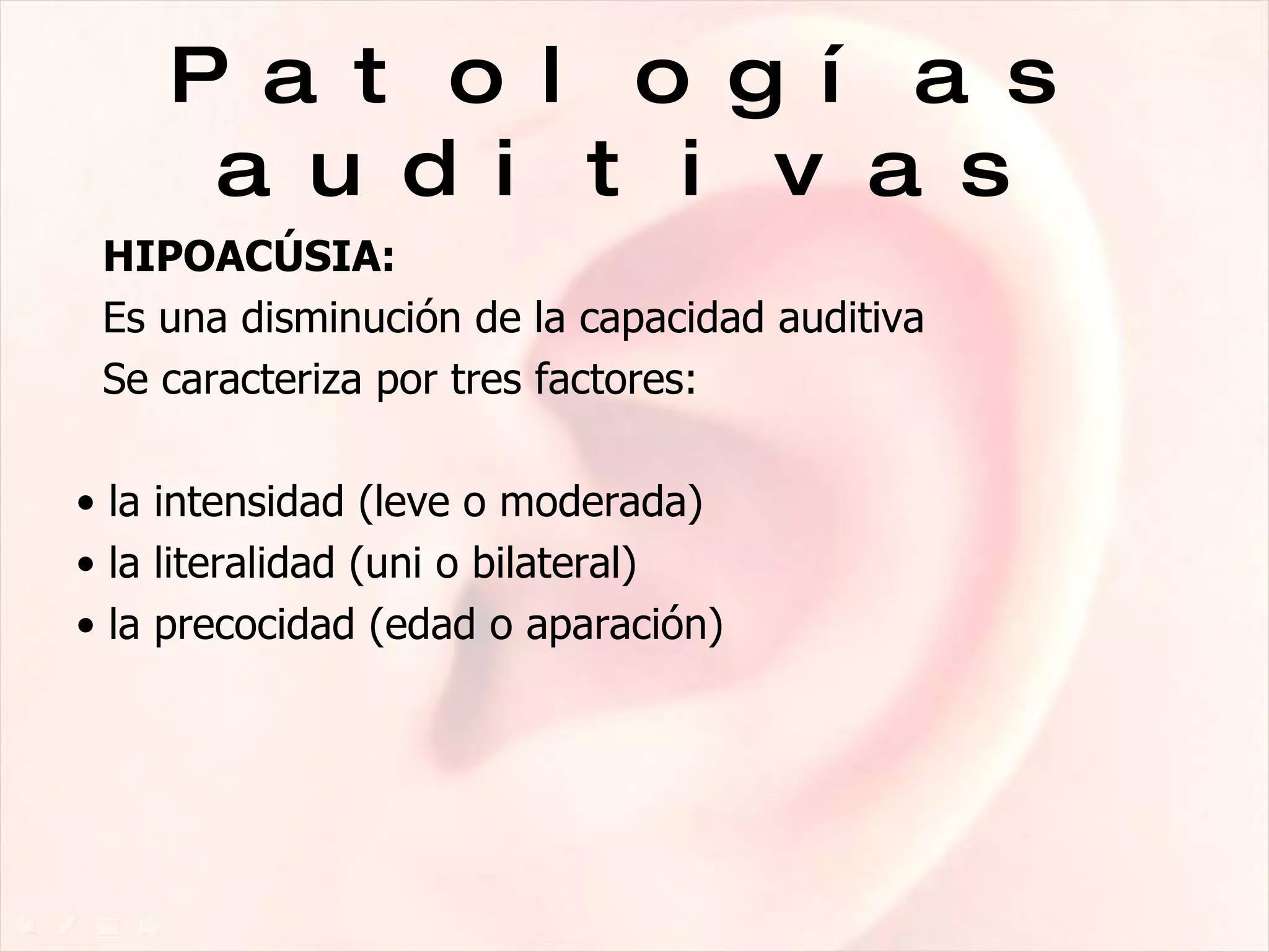 Diapositivas El Oido Y La AudicióN | PPT